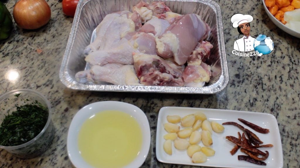 Recette Alloco et poulet braisé ivoirienne - Cuisine228