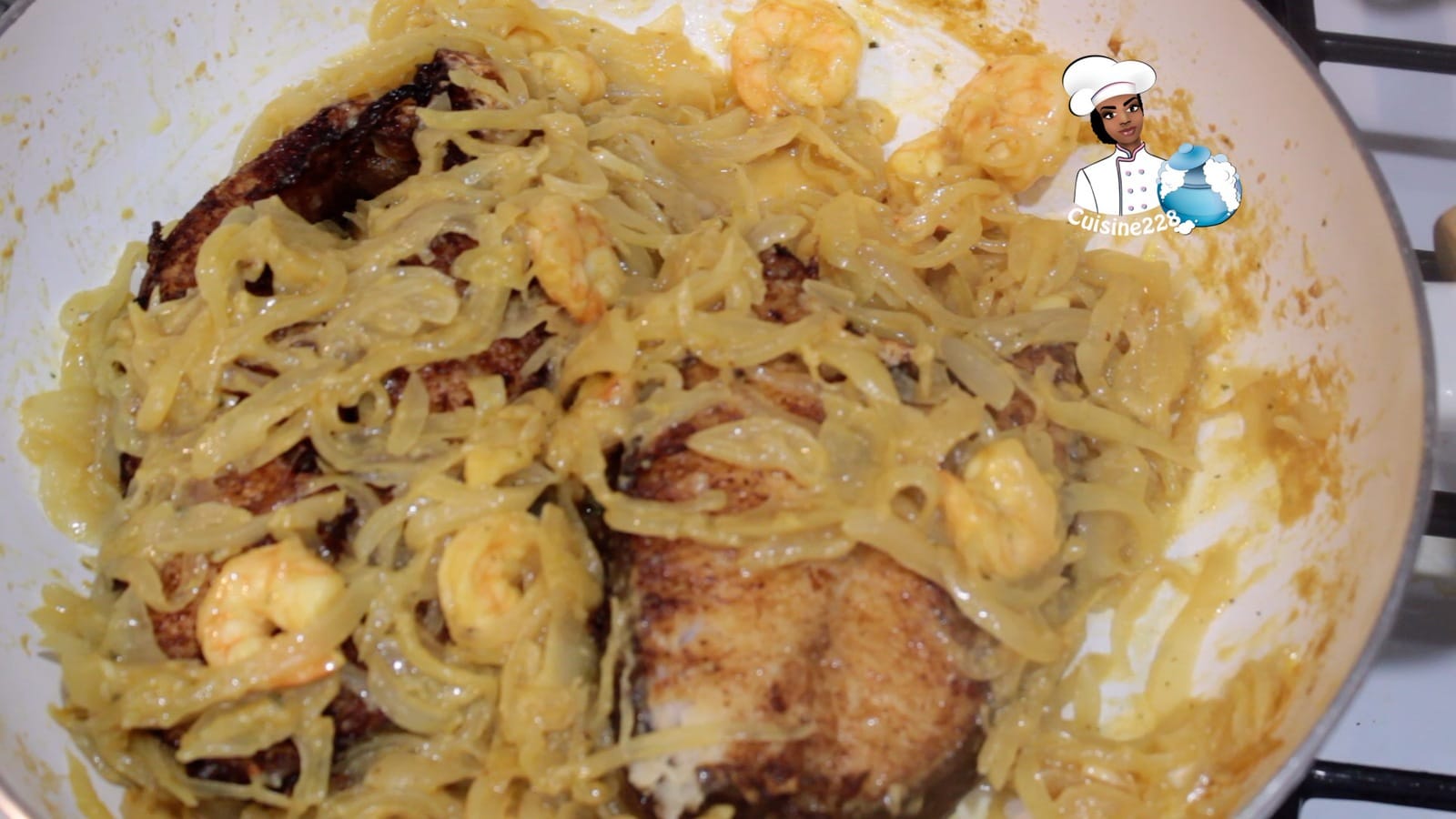 Yassa poisson et crevettes - Cuisine228