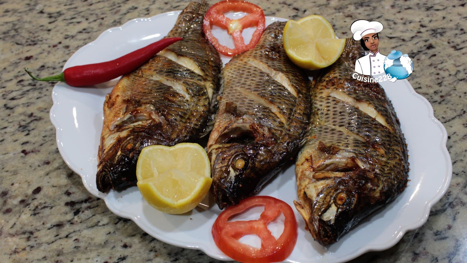 Poisson braisé parfait et facile (Tilapia) - Cuisine228