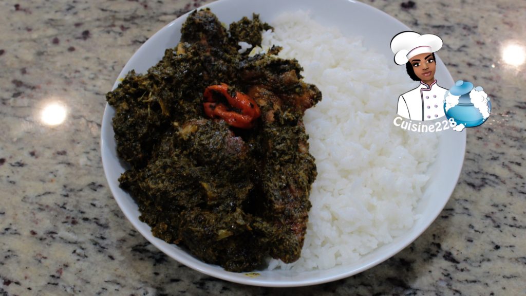 Cassava Leaf Soup - Cuisine228