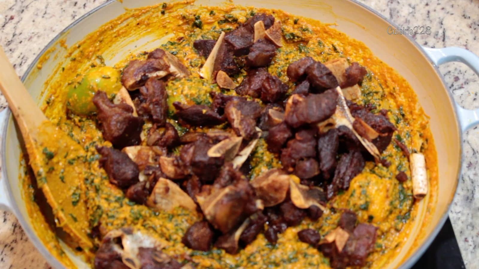 Gbomadessi (egoussi) - Cuisine228