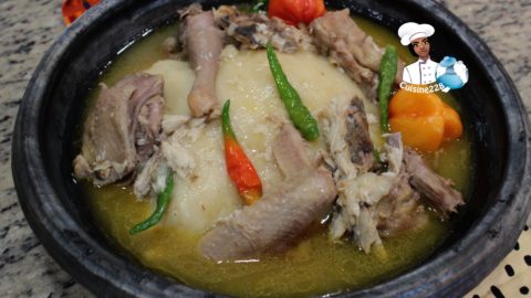 Foufou (avec de la farine de fufu) - Cuisine228