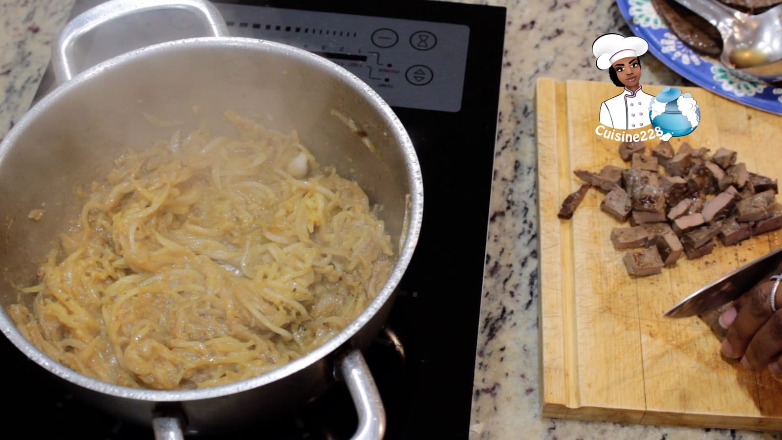 Yassa liver - Cuisine228